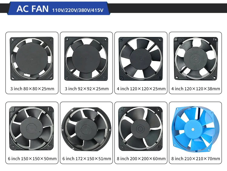 GX8025 12VDC 3700RPM Cooling Fan - High Efficiency & Low Noise