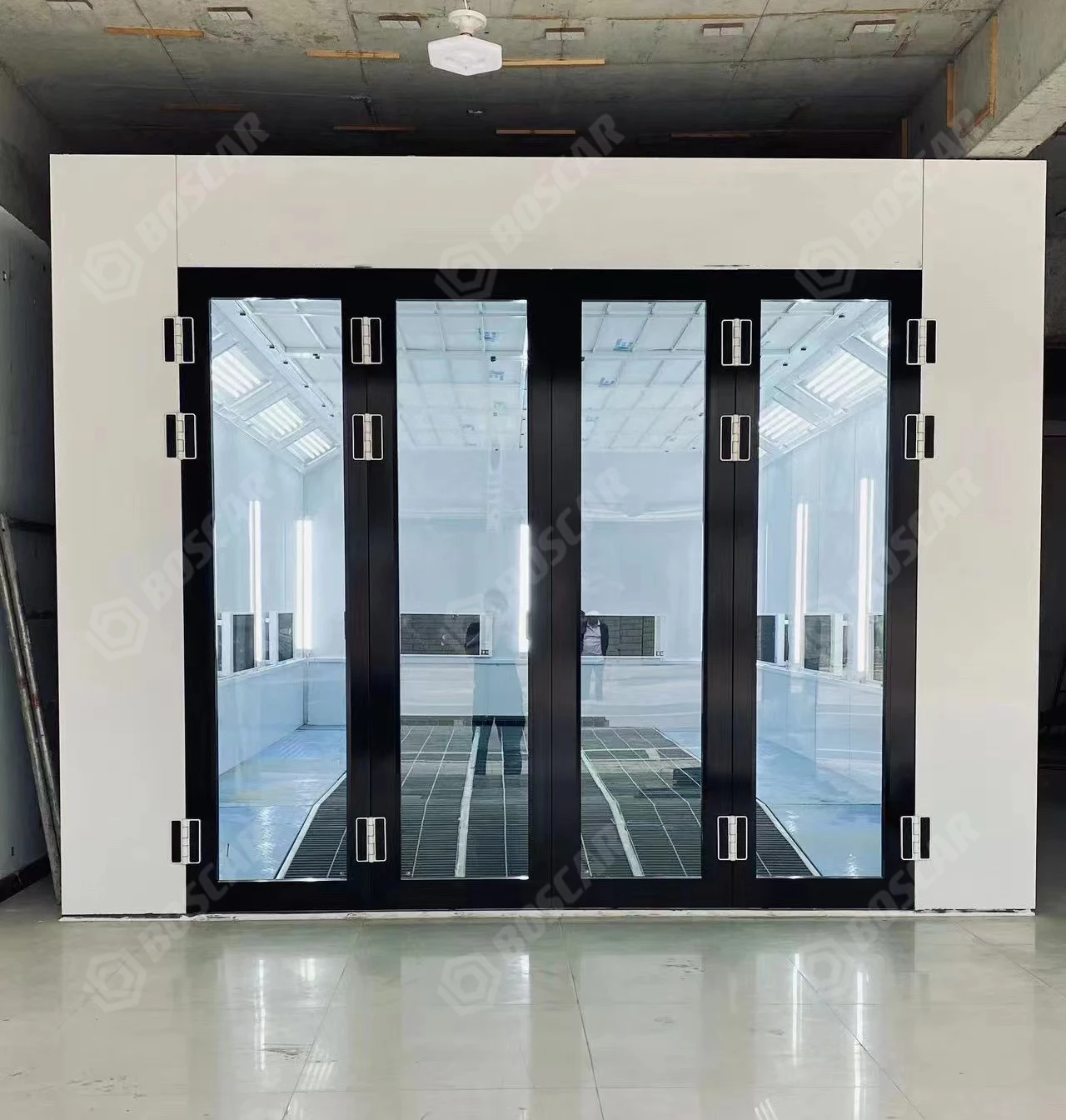 Luxury Spray Booth with Updated Wall Panel 7m/8m/9m Car Paint Room ...