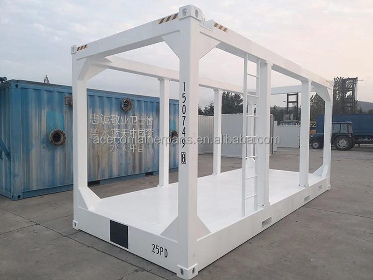 Iso Standard 20 Foot Length Removable Side Beam 20ft Steel Shipping ...