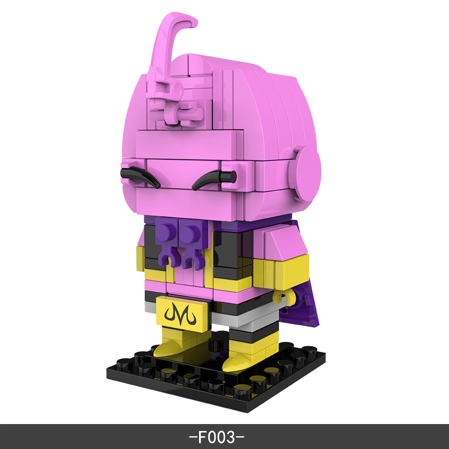 2025 Anime Brick Head Figure Character Mini Educational Toy