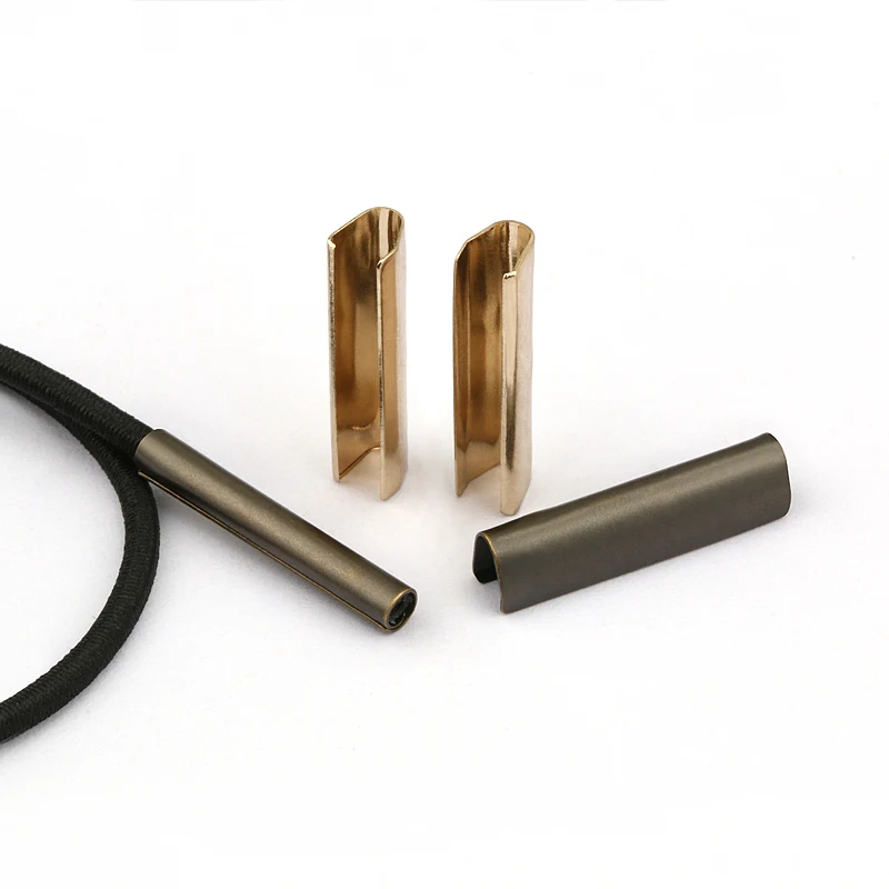 Engraved Logo Metal String Tips/metal Lace Tips /belt Metal Tip End On ...