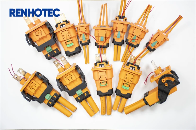 High Voltage Hvil Hvsl Connector Cable Waterproof Ip67 16a 23a 35a 50a ...