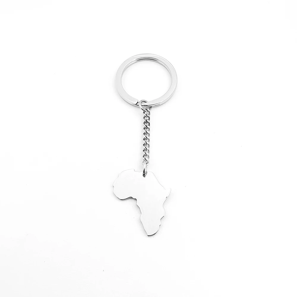 African Maps Keychain Custom Llaveros-marvel Country Map Llaveros De ...