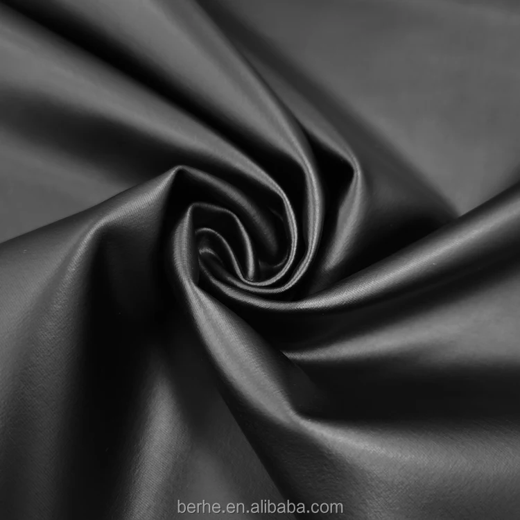 Hot Sale Polyester Spandex Stretch Leather Faux Pu Print Kint Fabric ...