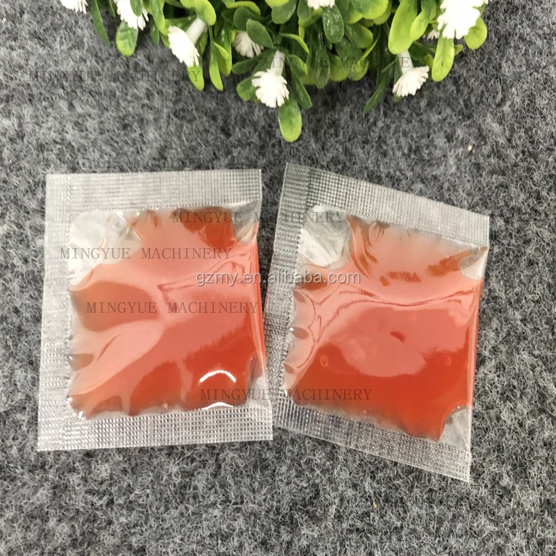 Vertical Packing Machine Small Sachets Shampoo Filling Sealing Packing ...