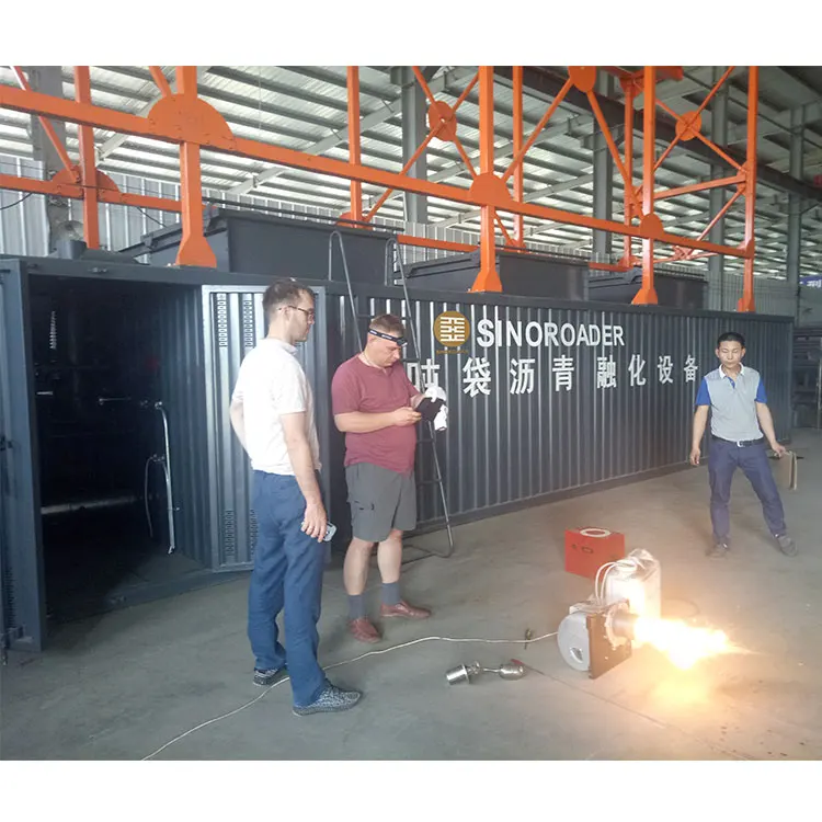 High Efficient Bag Bitumen Melting Machine with Decanter