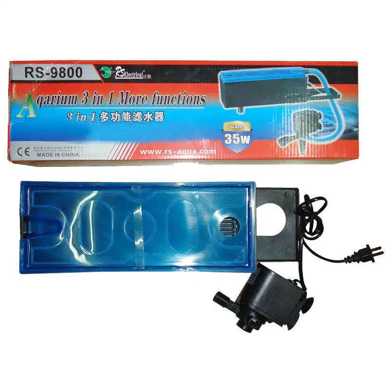 Risheng JR RS-7800 RS-9800 RS-9900 Filter 3-in-1 Upper Fish tank ...