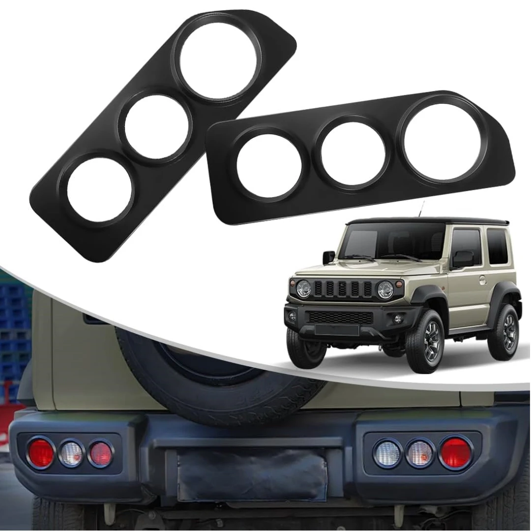 Jimny Jb64 Exterior Body Kit ABS Rear Tail Light Lamp Guard Decorative Cover for Suzuki Jimny ...