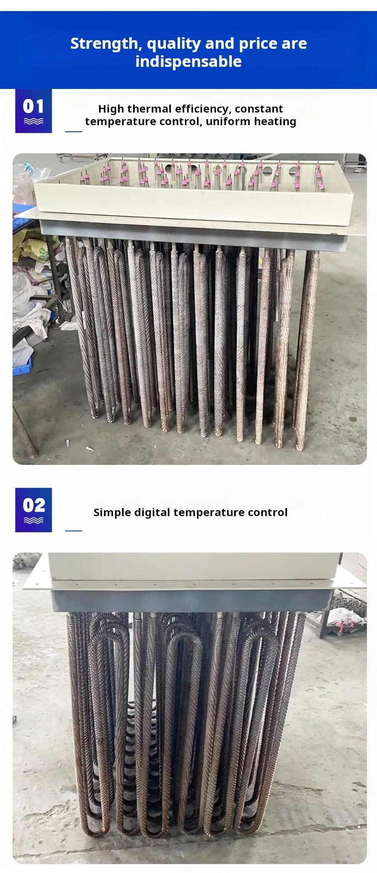 Finned Tube Heat Exchanger Finned Tube Radiator Air Heat Aluminum ...