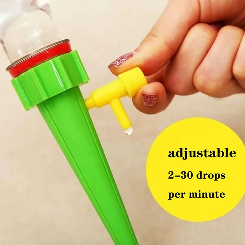 DIY Automatic Drip Spike Drip Irrigation Plant Self Watering Spikes DIY ...