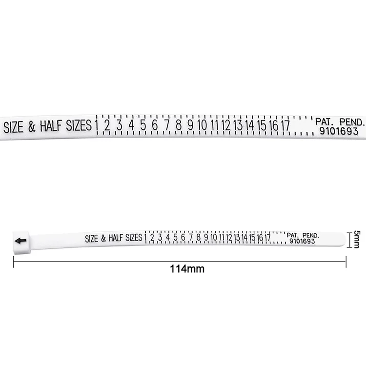 Ring Size Measuring Circle Fit American US Finger Size Gauge