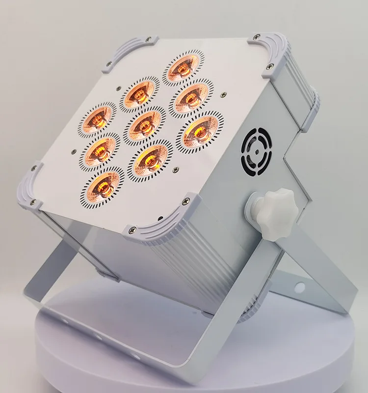 Dj Wedding Stage Battery Powered Smart Lights 9x18 Watt Wireless Remote ...