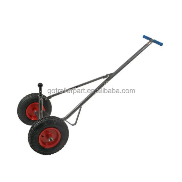 6000lbs Durable Steel Trailer Silent Beach Boat Trolley Adjustable ...