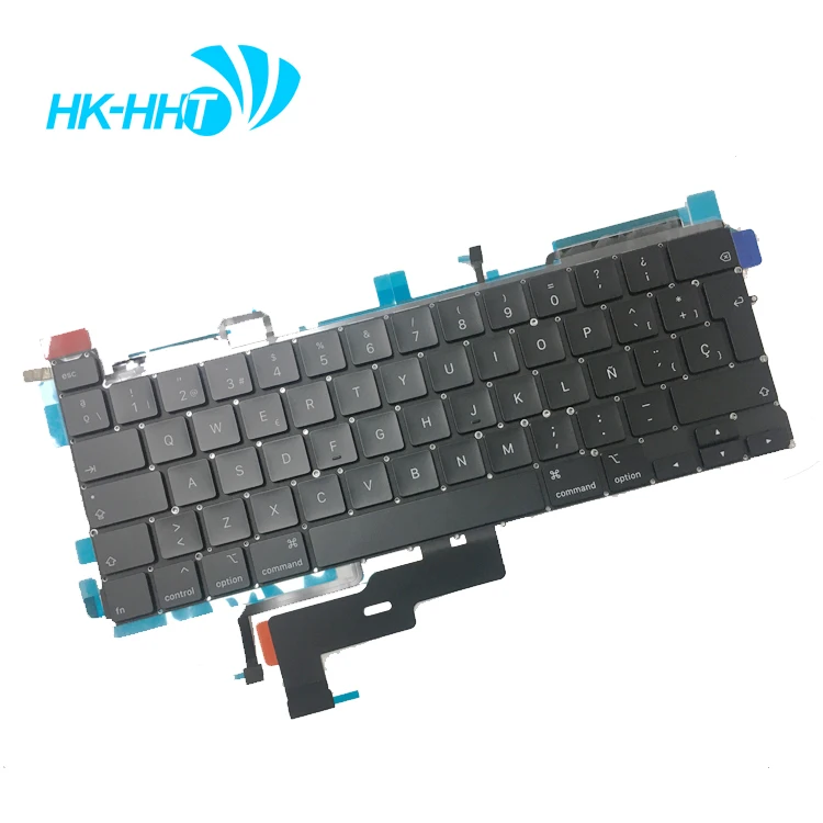 Hk-hht Sp Spanish Keyboard For Apple Macbook Pro Retina 13" A2289 2020 ...