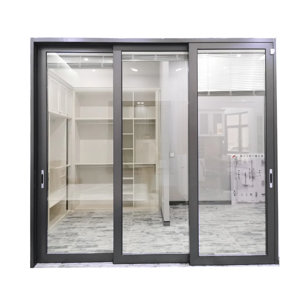 Aluminum Sliding Armor House Doors With Armoured Glass - Buy Armor ...