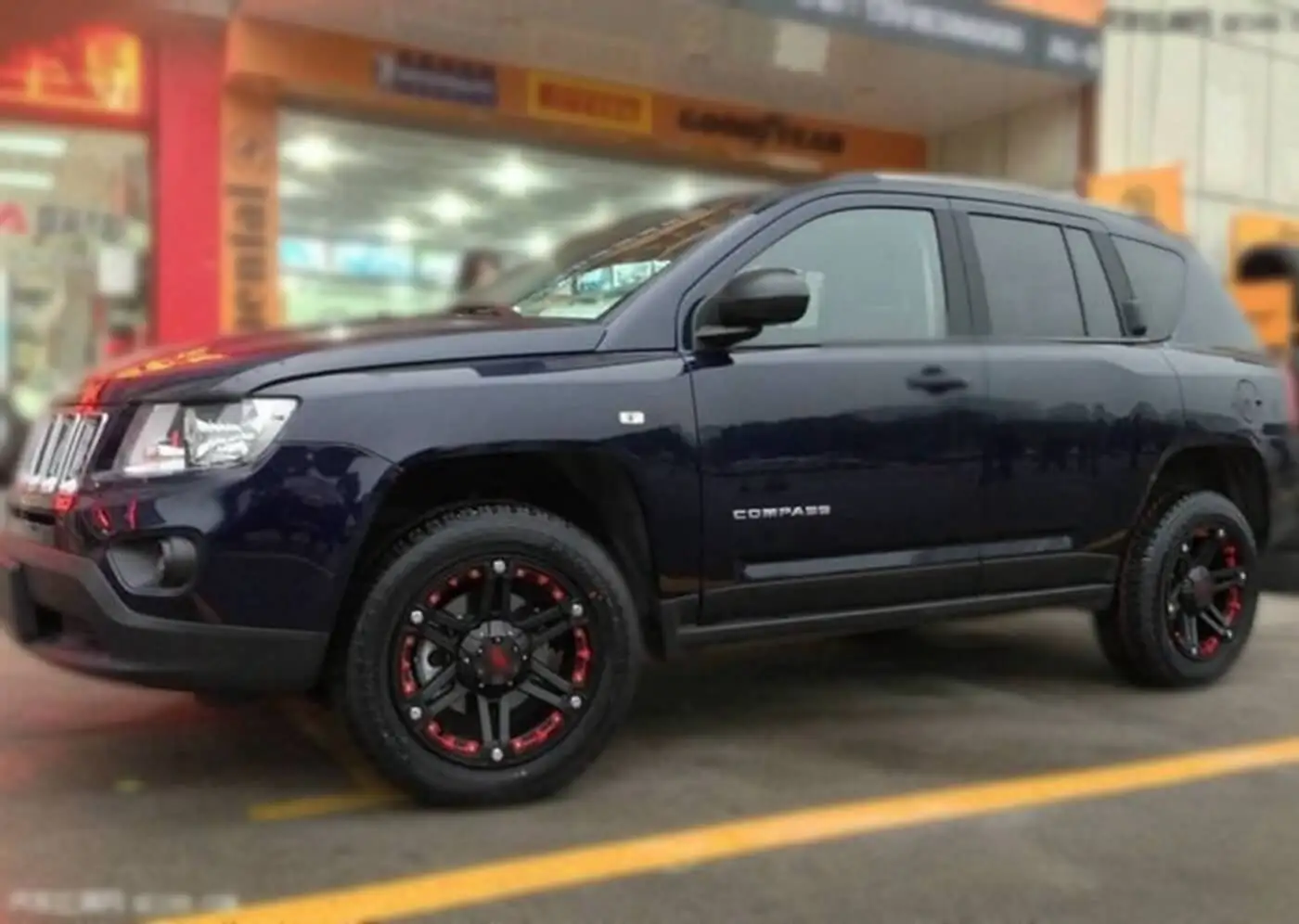 Wheels Wrangler Gladiator Compass Grand Cherokee Commander 16 17 Inch 4 ...