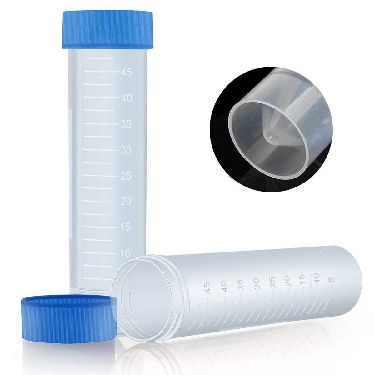 Disposable Lab Use Falcon Tubes 50ml Self-standing Centrifuge Tube ...