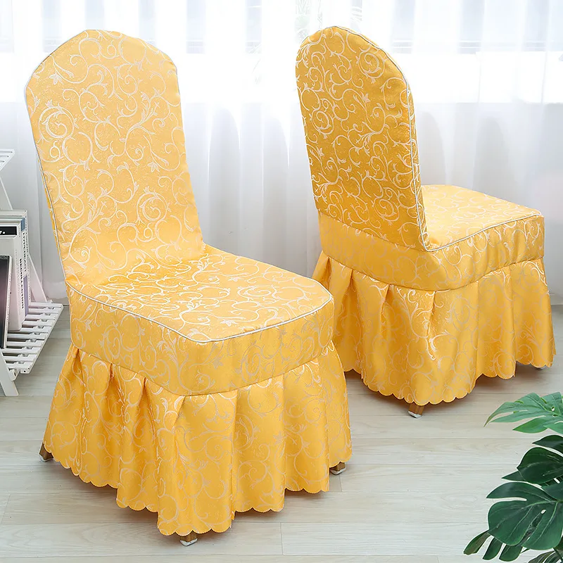 Floral Striped Chair Covers - Perfect for Weddings & Hotels