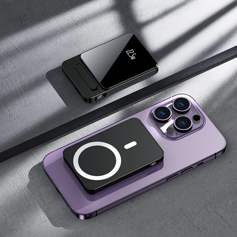 Certified Factory 22.5W Super Fast Charging Magnetic Bracket Mini Slim ...