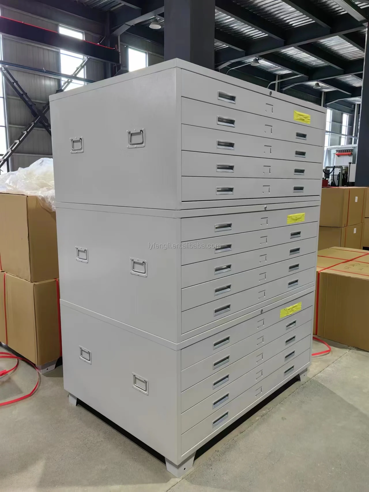Wholesale A0/A1 Size Plan Filing Storage Cabinets 5 Drawers