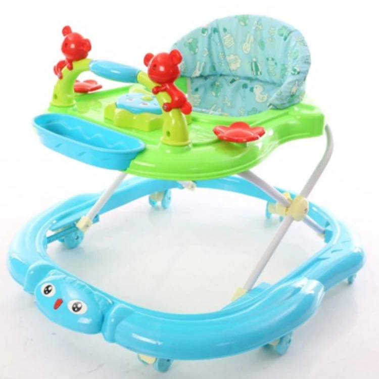 New Pattern China Musical Baby Walker 8 Wheels Baby Walker Kids Walker ...