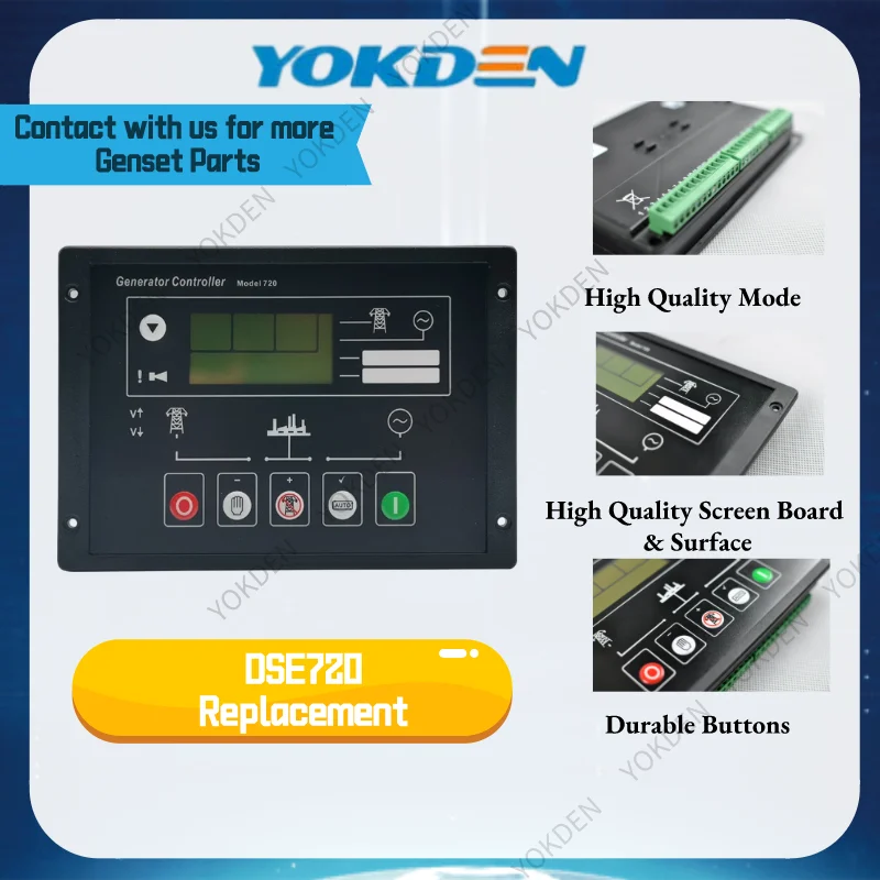 Latest Version Lcd Display Generator Controller Dse720 Control Module ...