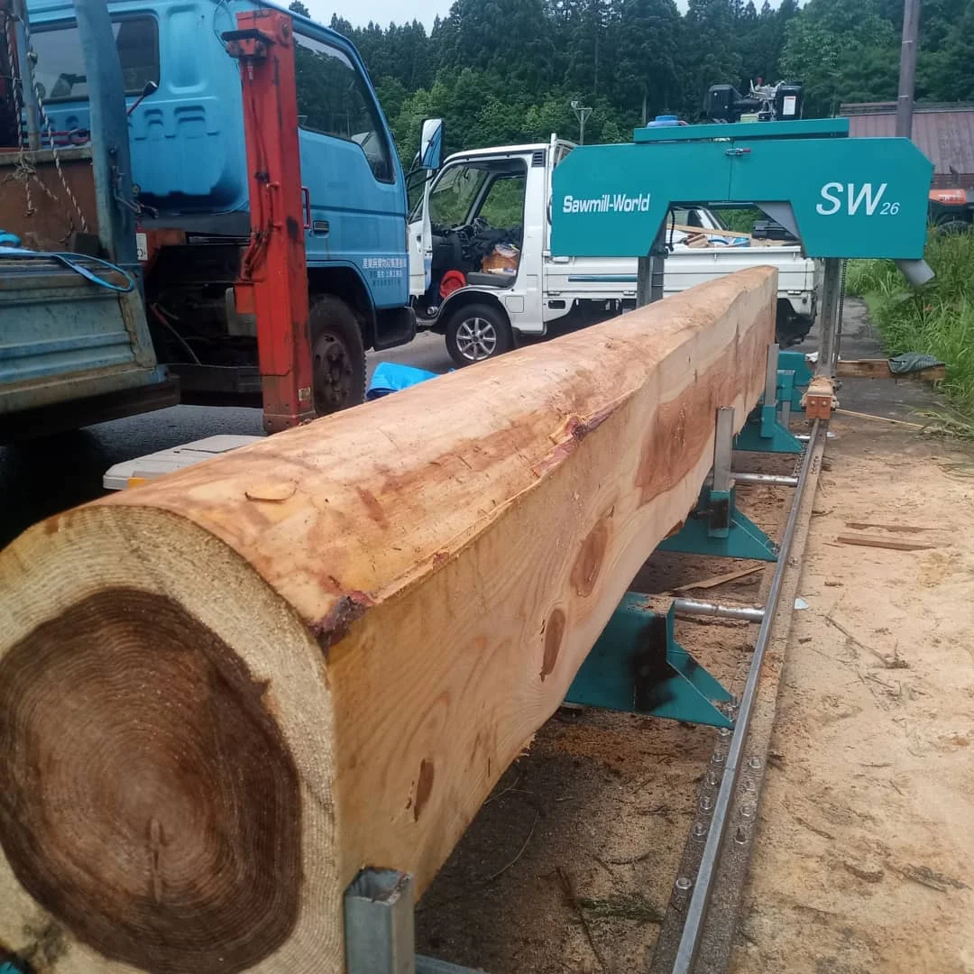 7.5kw Electric Motor Portable Sawmill - Efficient Wood Cutting