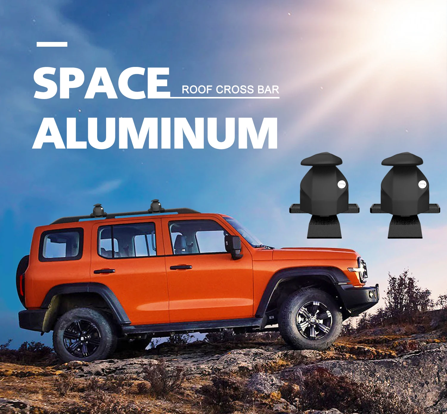 OEM Manufacture 115cm Universal Roof Rack Crossbar for Cars Without ...