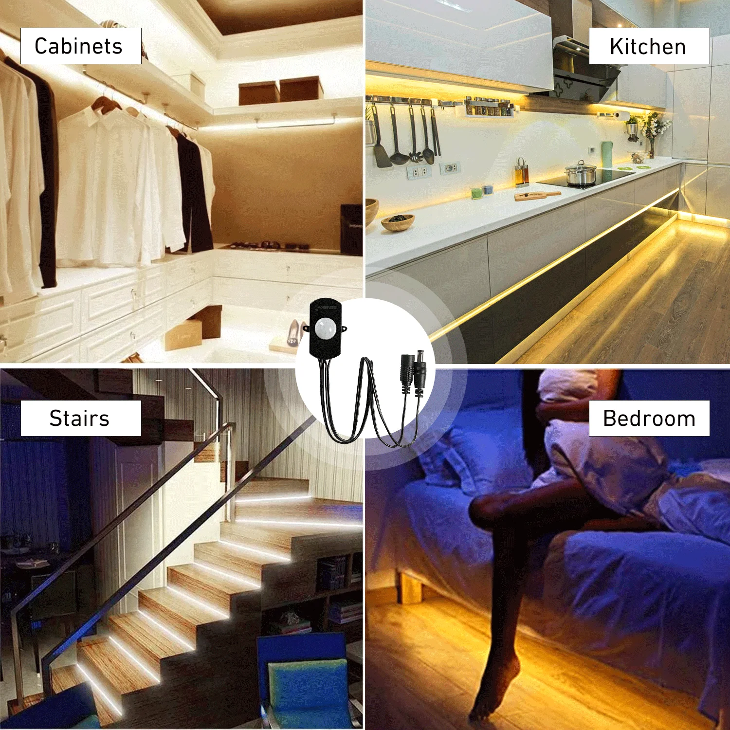 light switch automatic auto on off dc 12v 24v pir motion sensor