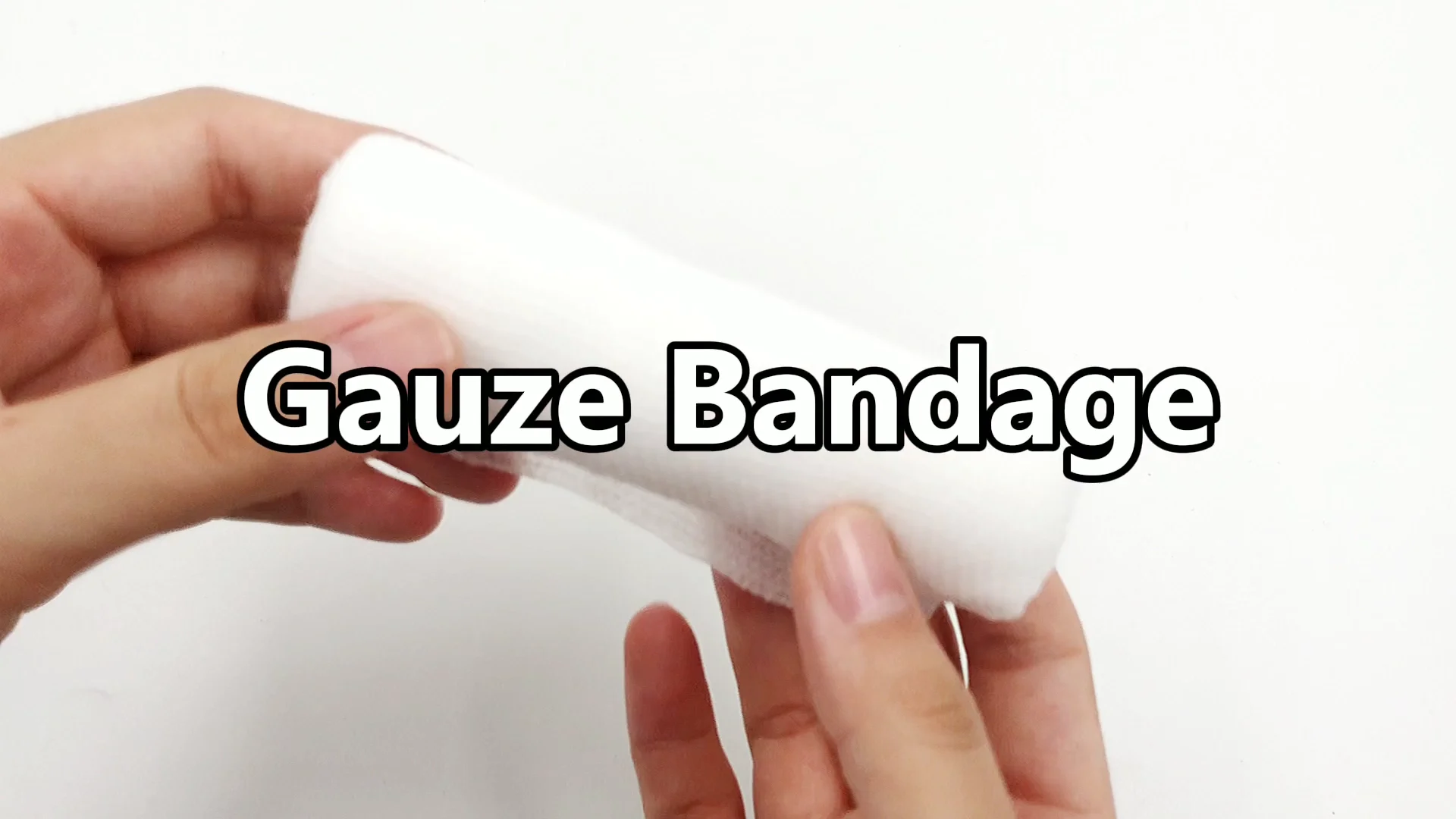 Medical Surgical First Aid Sterile Bandage Confirming Gauze Roll ...