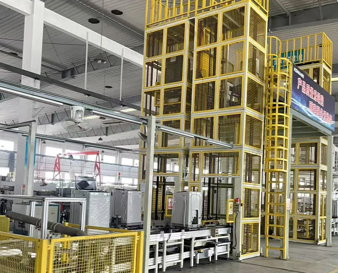 Reliable Electric Continuous Vertical Lift Conveyor System New ...