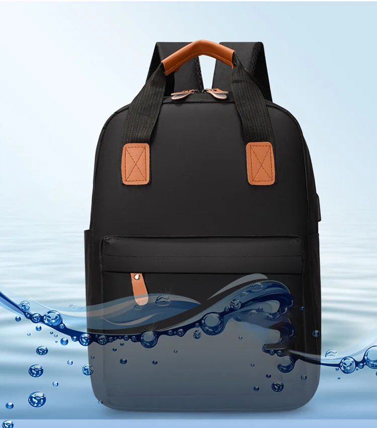 Usb Business Casual Style Laptop Backpack Set Backpack Office Computer ...