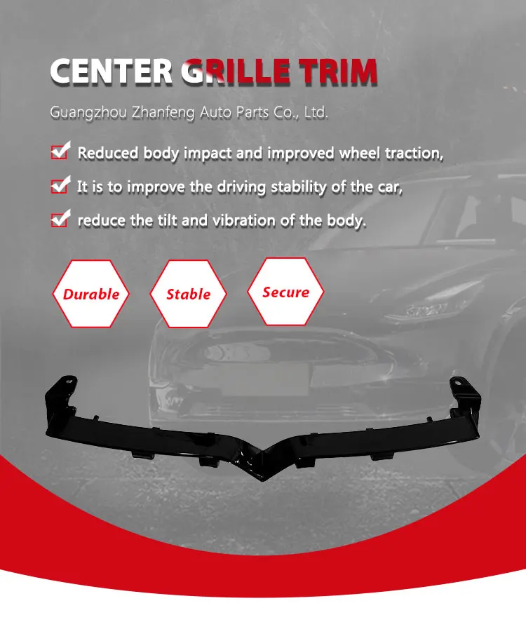 JIFUQI New Arrival Front Bumper Grille Trim Panel Insert 1611012-00-C ...