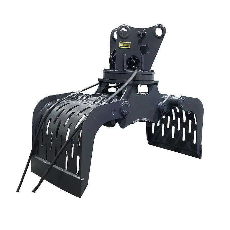 Chinese Factory Sorting and Demolition Grapple Excavator Hydraulic Grab ...