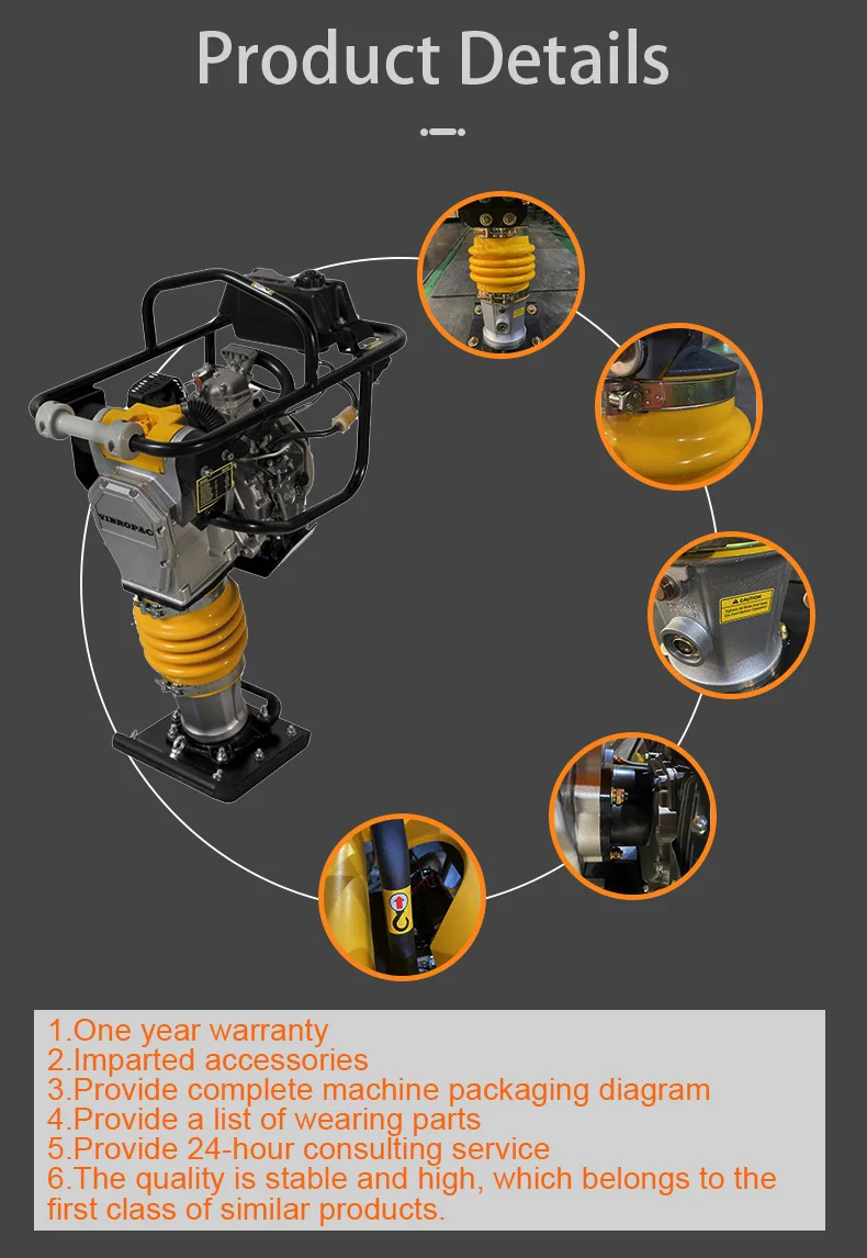 Building Construction Tamping Rammer Machine Tamping Hammer Vibrating Temping Rammers - Buy ...