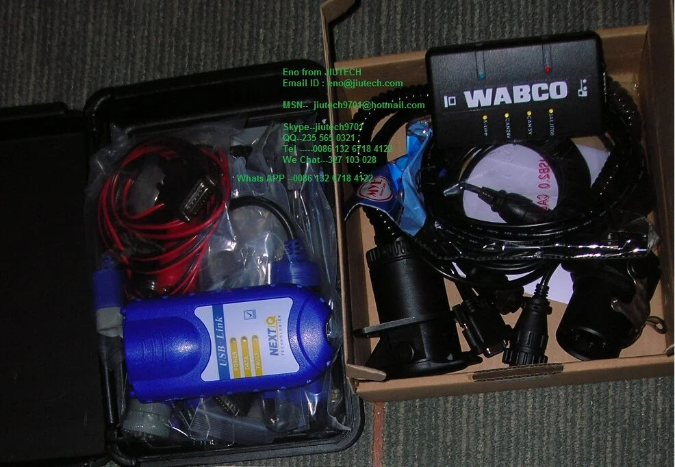 For Wabco Diagnostic Kit (wdi) Wabco Trailer And Truck Diagnostic ...