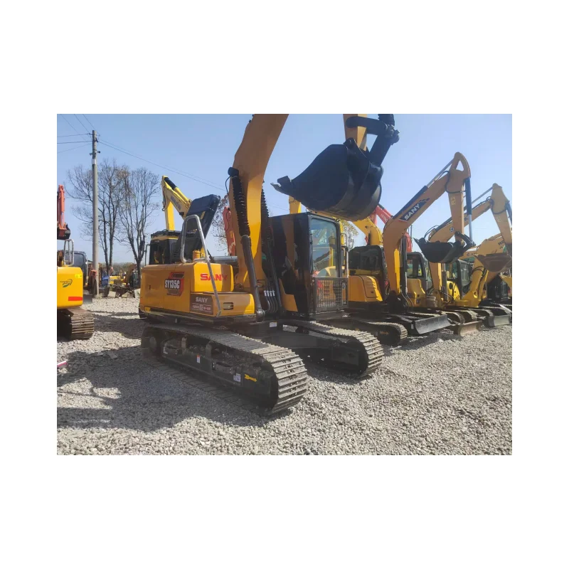 Used sany excavator Original Japanese second-hand sany 135c hydraulic ...