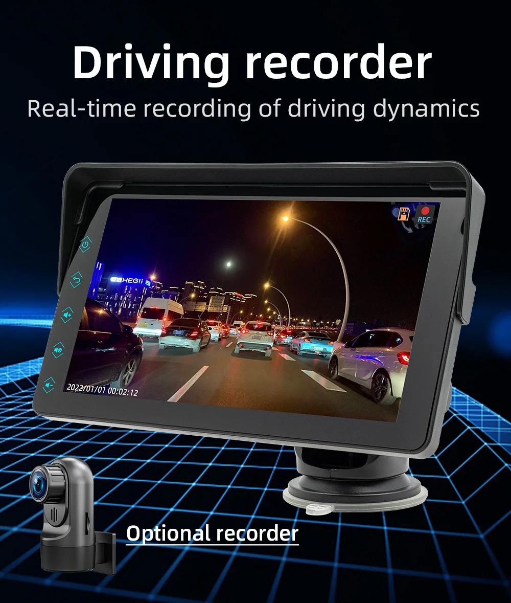 Smart Car Dvd Player with 7 Inch Touch Screen & 5G Wifi