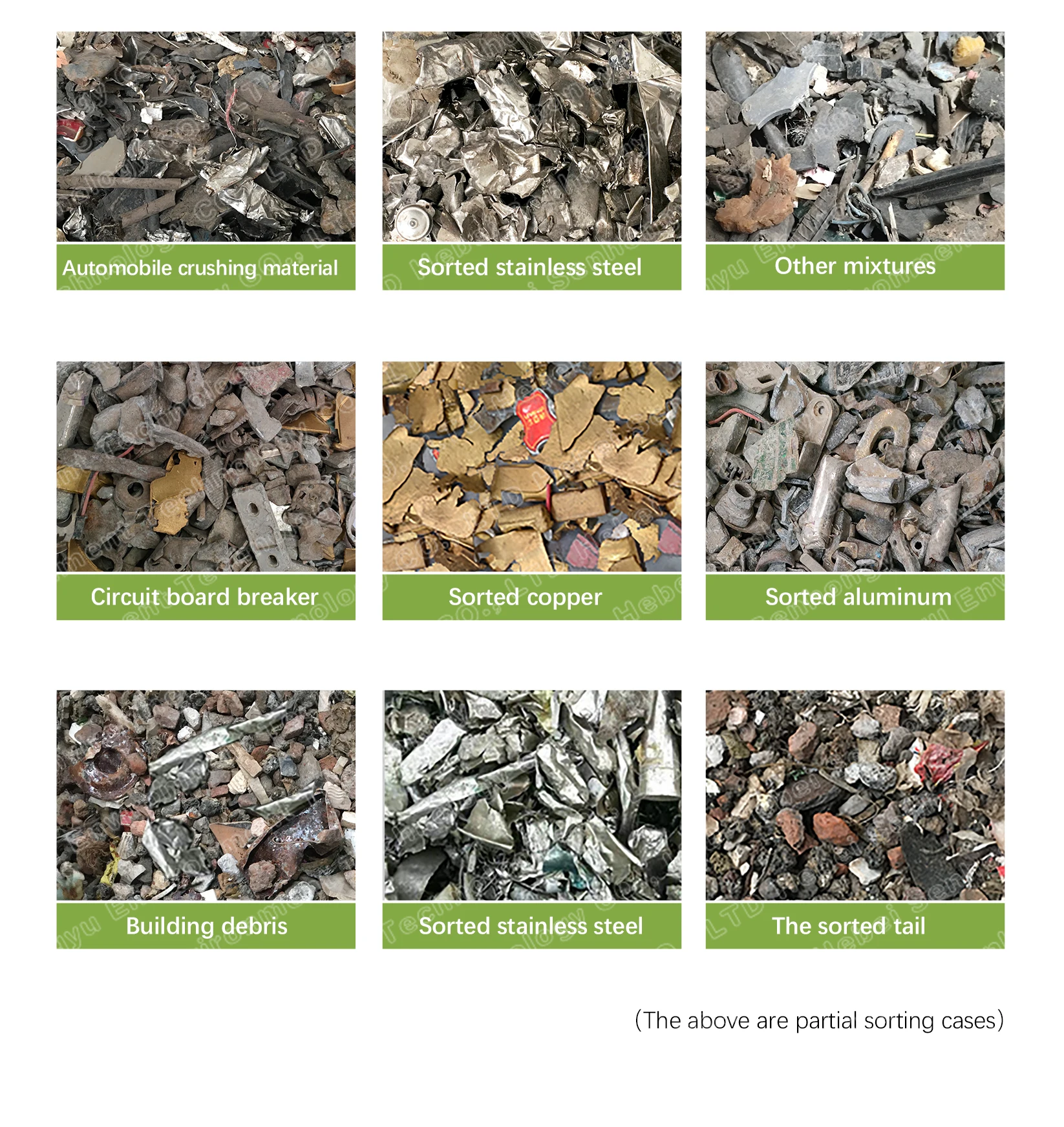 Waste Segregation Machine / Separation and Recovery of Metals From ...