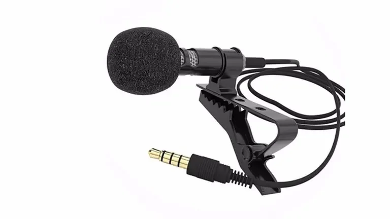 Mini Portable Amplifier Speaker Mini Tie Clip 1.5m/3m Wired Microphone ...