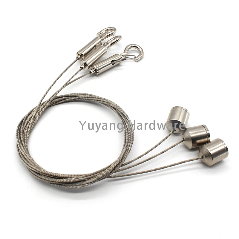 Aluminium J Rail Cable Hanging System for Wall Art