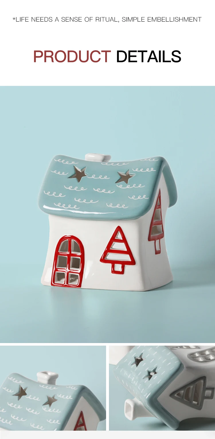 Christmas Decorative Ceramic Village Houses - Difdeco