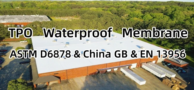60 Mil TPO Waterproofing Membrane - Durable Roofing Solutions