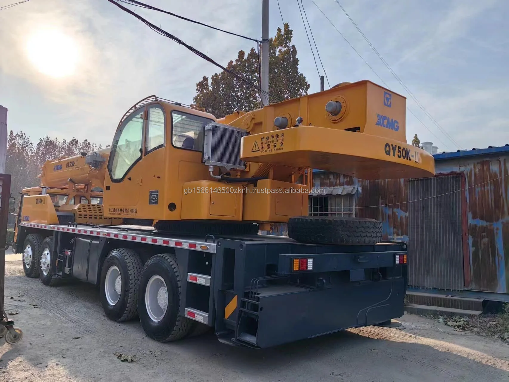 Used Xcmg 50 Ton High Quality Construction Machinery Truck Crane Best ...