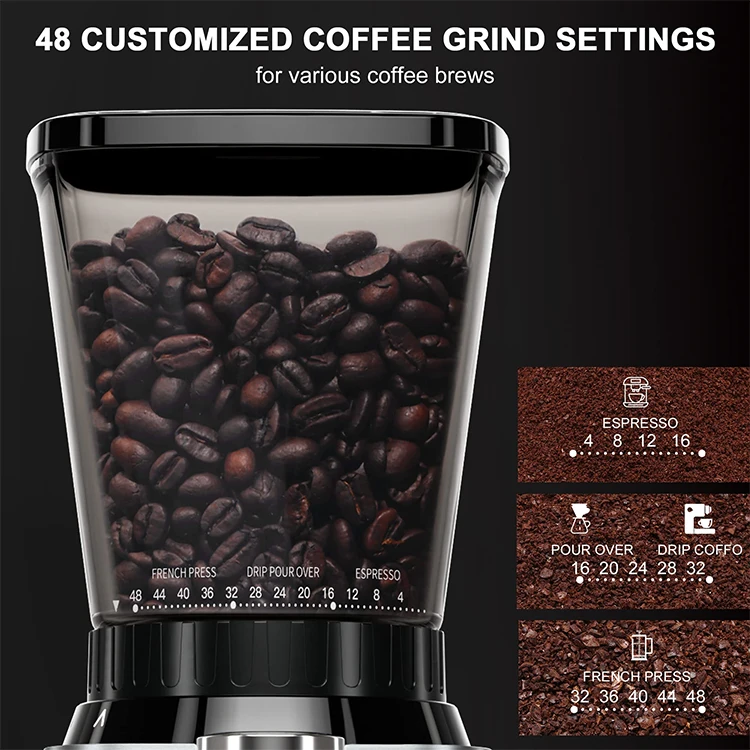 Auto Coffee Bean Grinder Machine Coffee Machine| Alibaba.com
