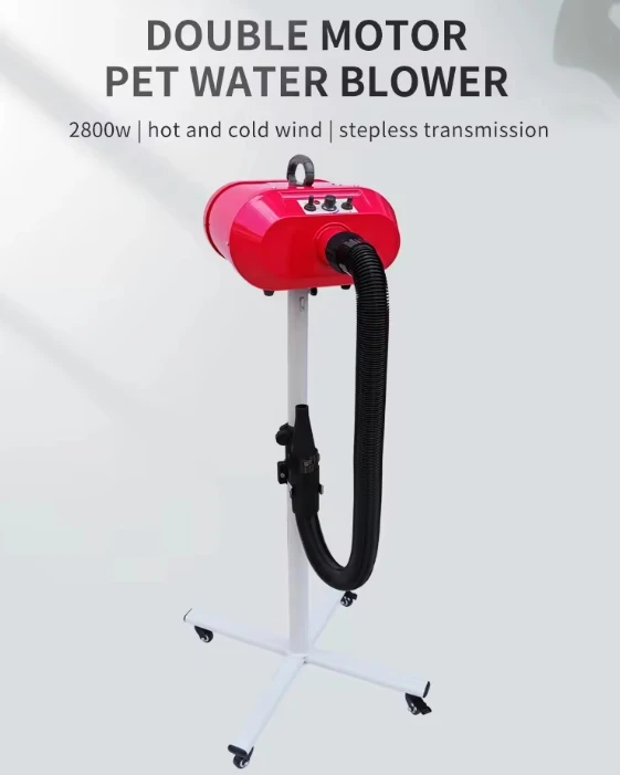 USMILEPET Portable Vertical Powerful Wind Adjustable Motor Pet Blower ...