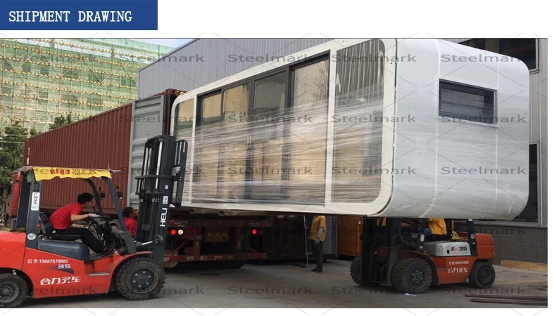 Luxury Prefabricated Houses - Modern 20ft & 40ft Cabins