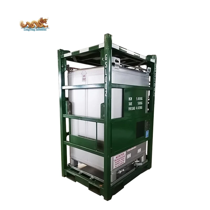 550 Gal Stainless Steel Ibc Tank Container With Dnv 2.7-1 Standard Tote ...