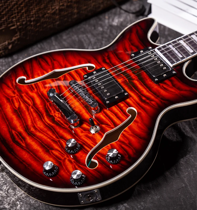 Cheap Electric Guitar 339 - Bright, Maple Body
