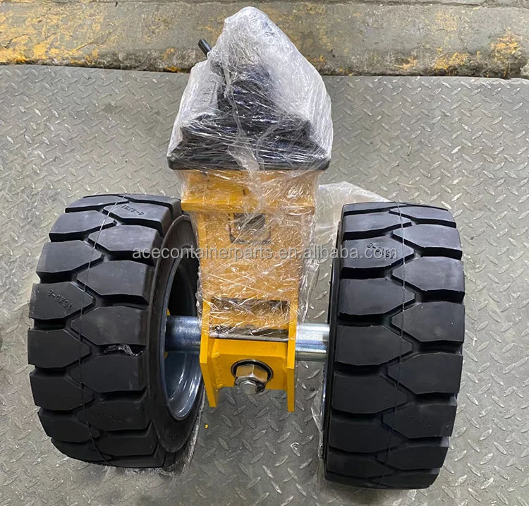 Heavy Duty Rubber Tire Caster Wheels For Shipping Containers | Oem ...